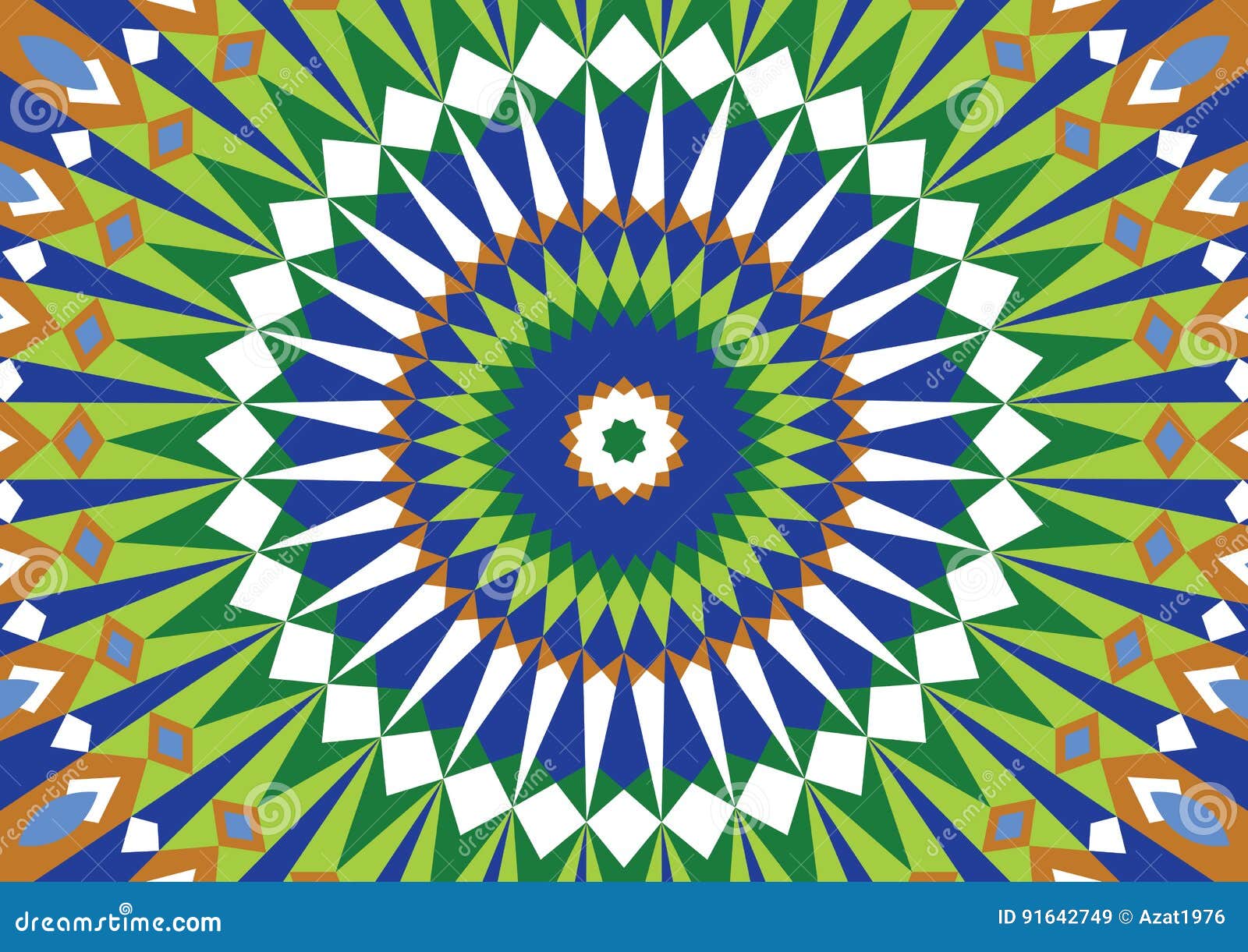 Traditional Morocco Background Stock Vector - Illustration of motif ...