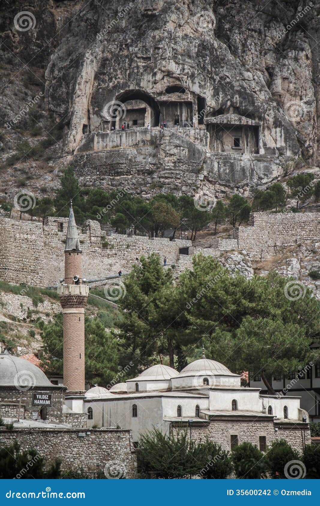 Traditional Mosque Of Arabic Architecture Stock Image | CartoonDealer ...
