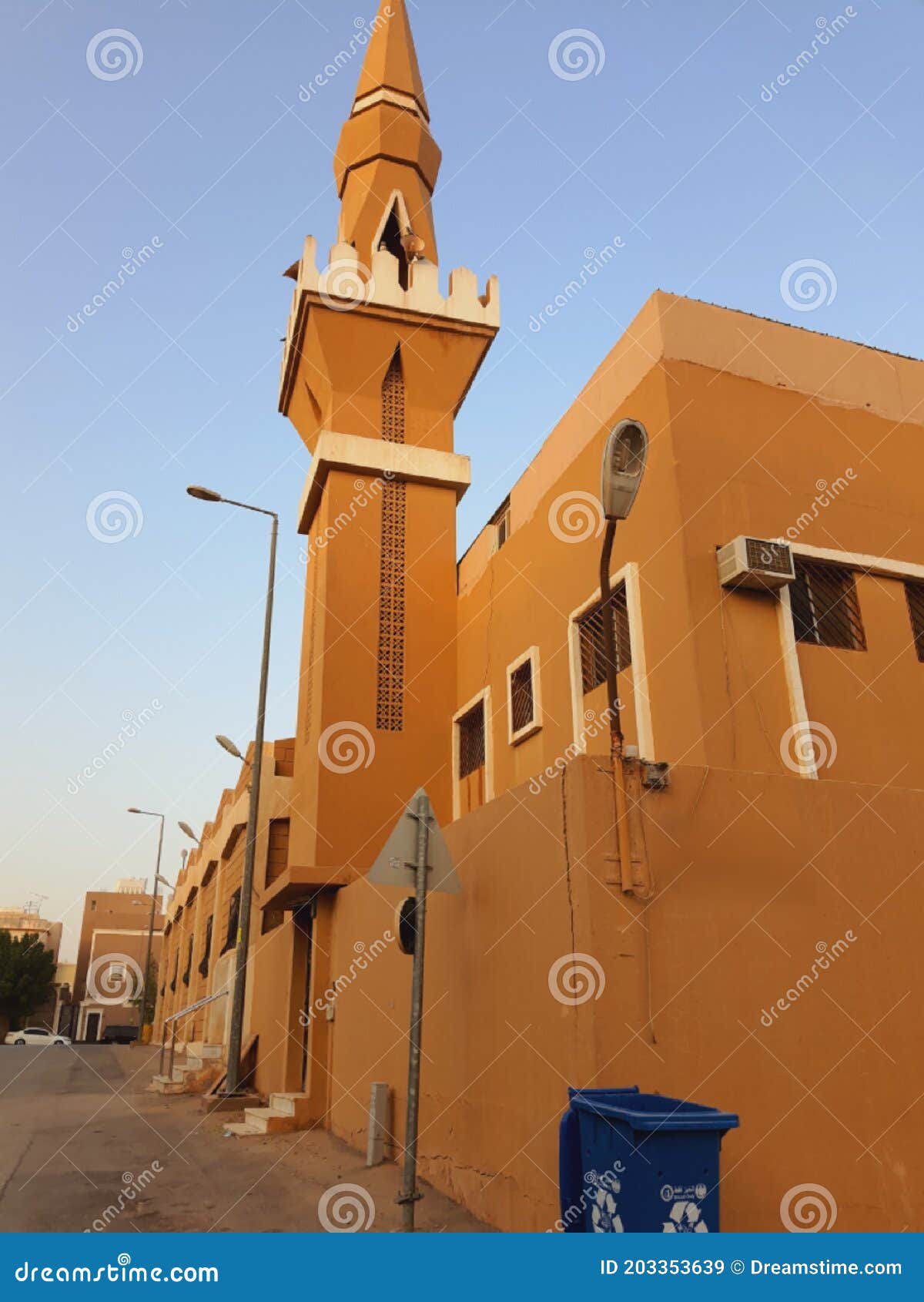 Traditional Mosque Of Arabic Architecture Stock Image | CartoonDealer ...