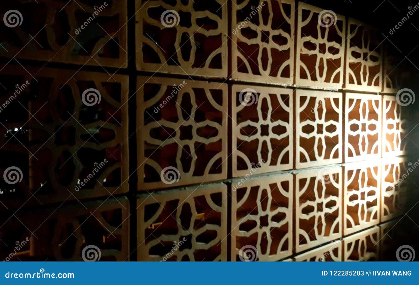 Bricks with Traditional Pattern Stock Image - Image of moulded, motive ...