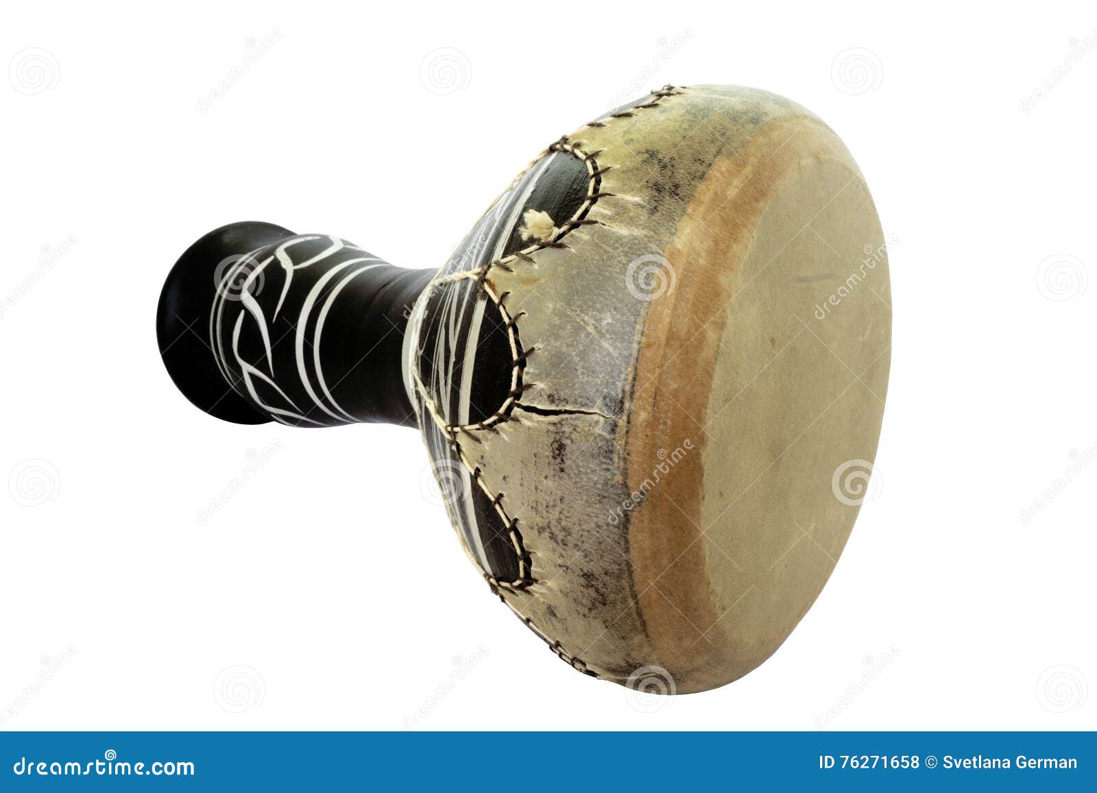 Traditional Musical Instument Djembe Drum Stock Photo - Image of clay ...