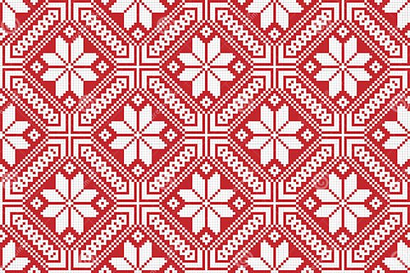 Traditional National Embroidered Pattern Stock Vector - Illustration of ...