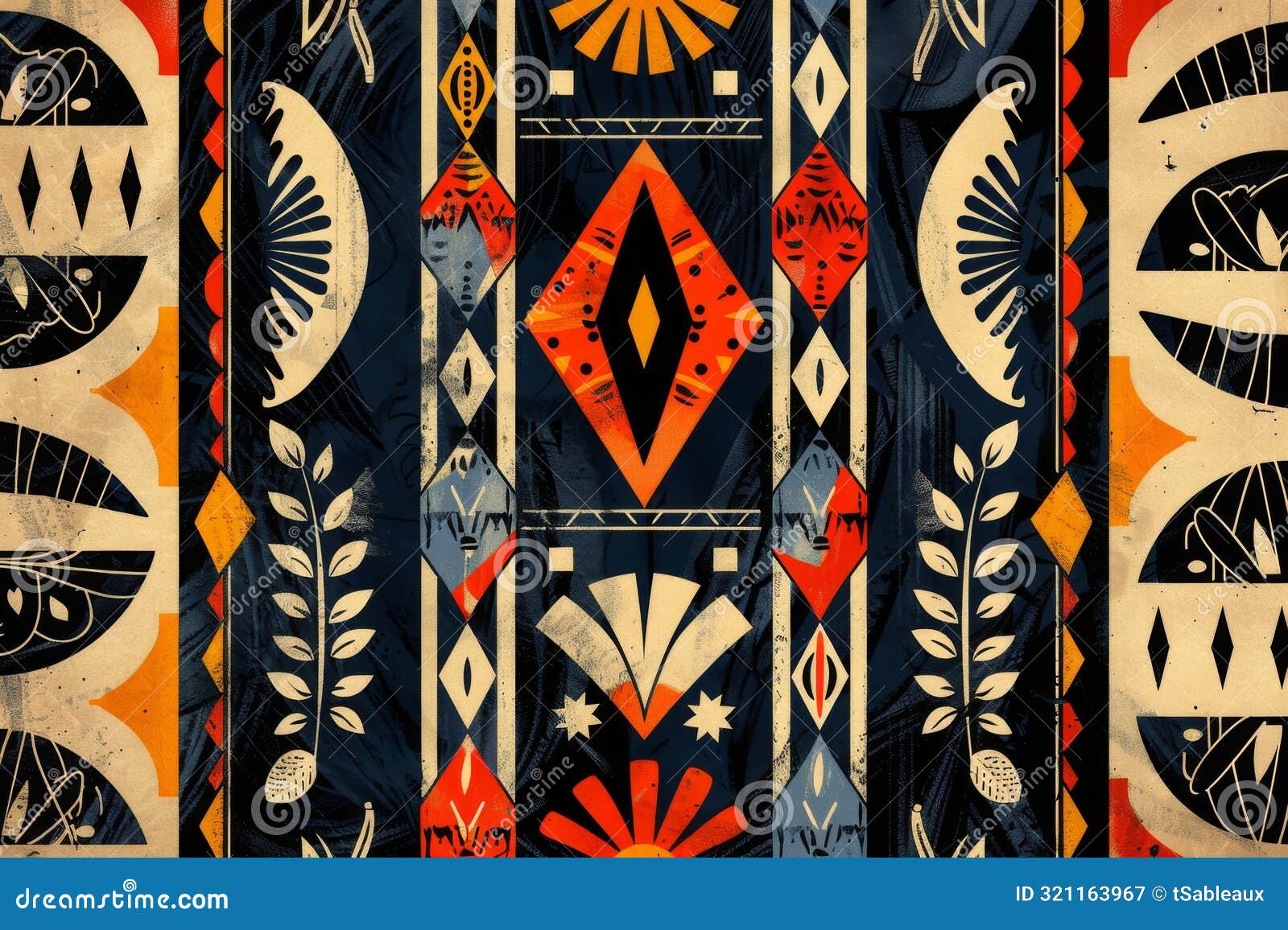 Traditional National Pattern of Fiji Island Stock Image - Image of ...