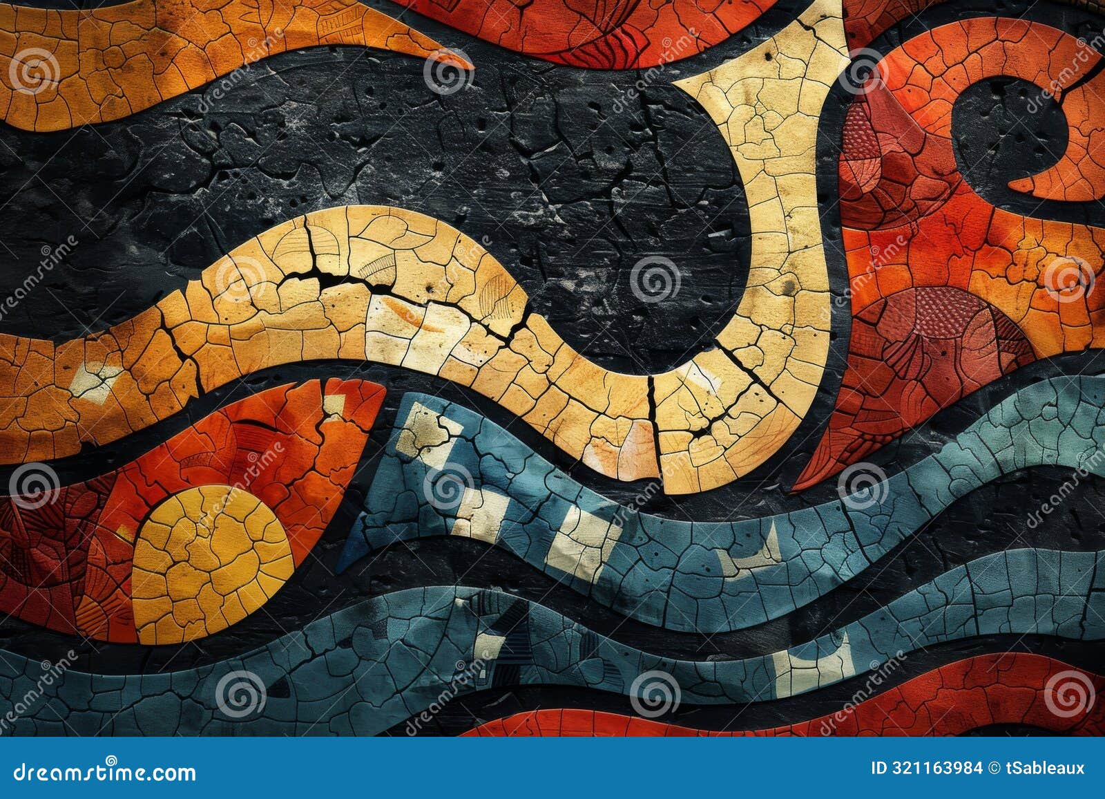 Traditional National Pattern of Fiji Island Stock Photo - Image of folk ...