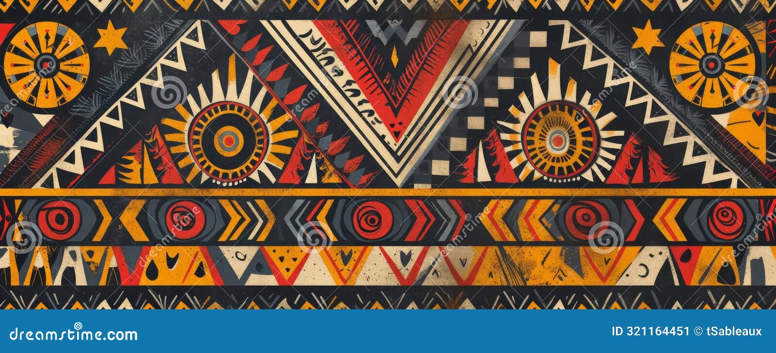 Traditional National Pattern of Papua New Guinea Stock Image - Image of ...