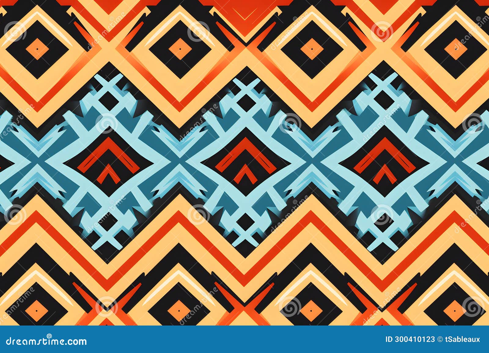 Traditional African Pattern Stock Image - Image of decorative, folk ...
