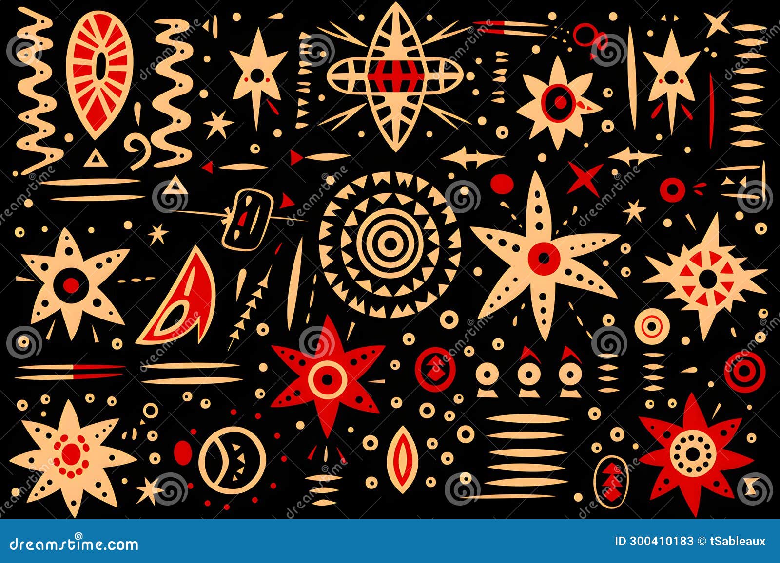 Traditional African Pattern Stock Image - Image of tribe, graphic ...