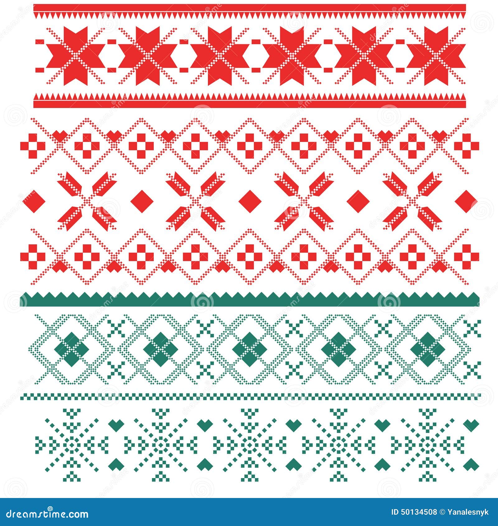 Traditional Native Handmade Decoration, Vector Illustration Stock ...