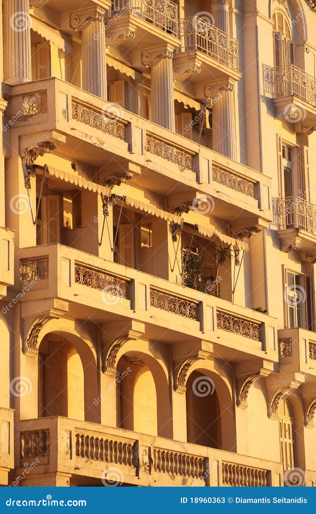 Traditional Neo-classical Building Stock Image - Image of beautiful ...