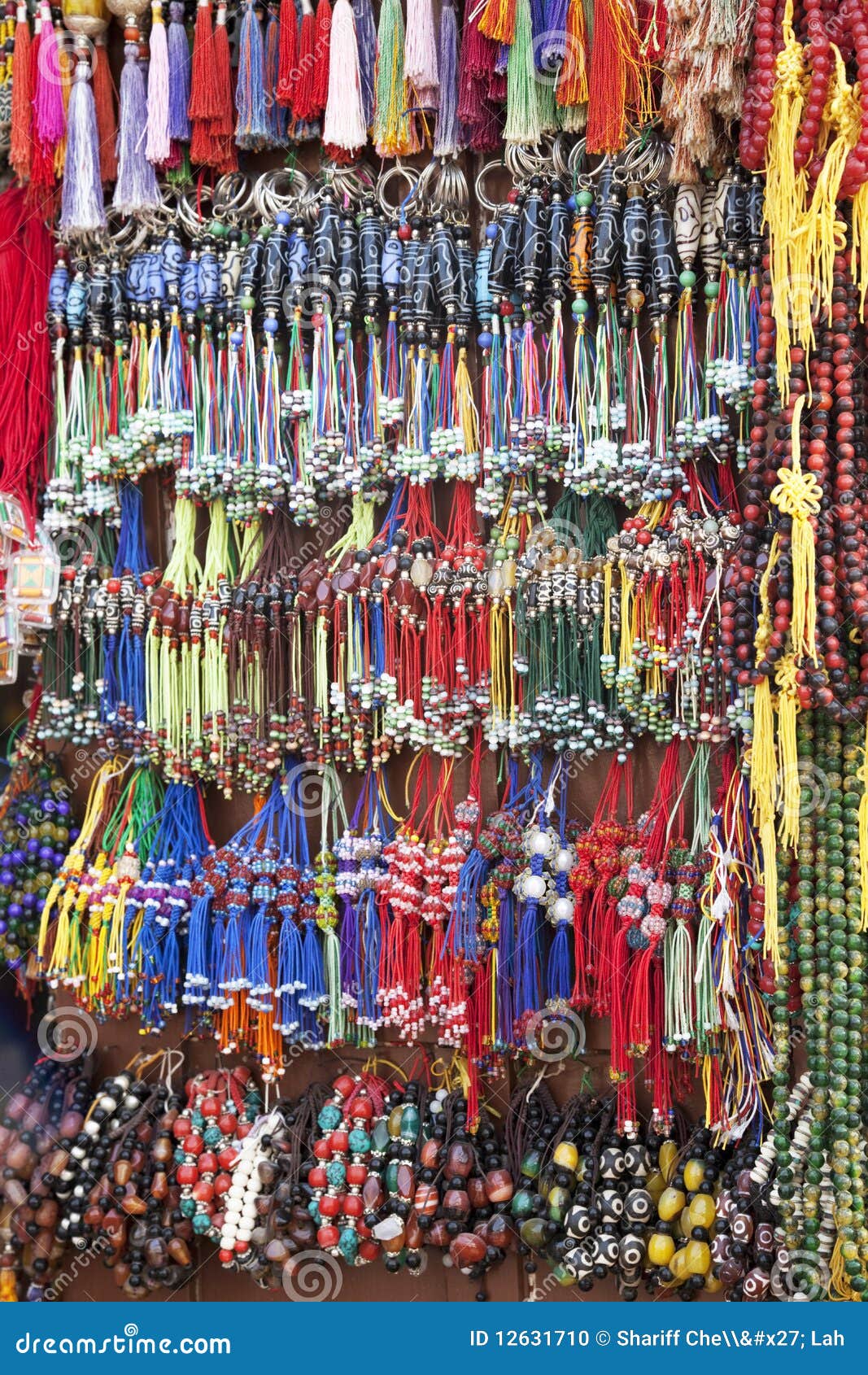Traditional Nepalese Beads stock photo. Image of kathmandu - 12631710