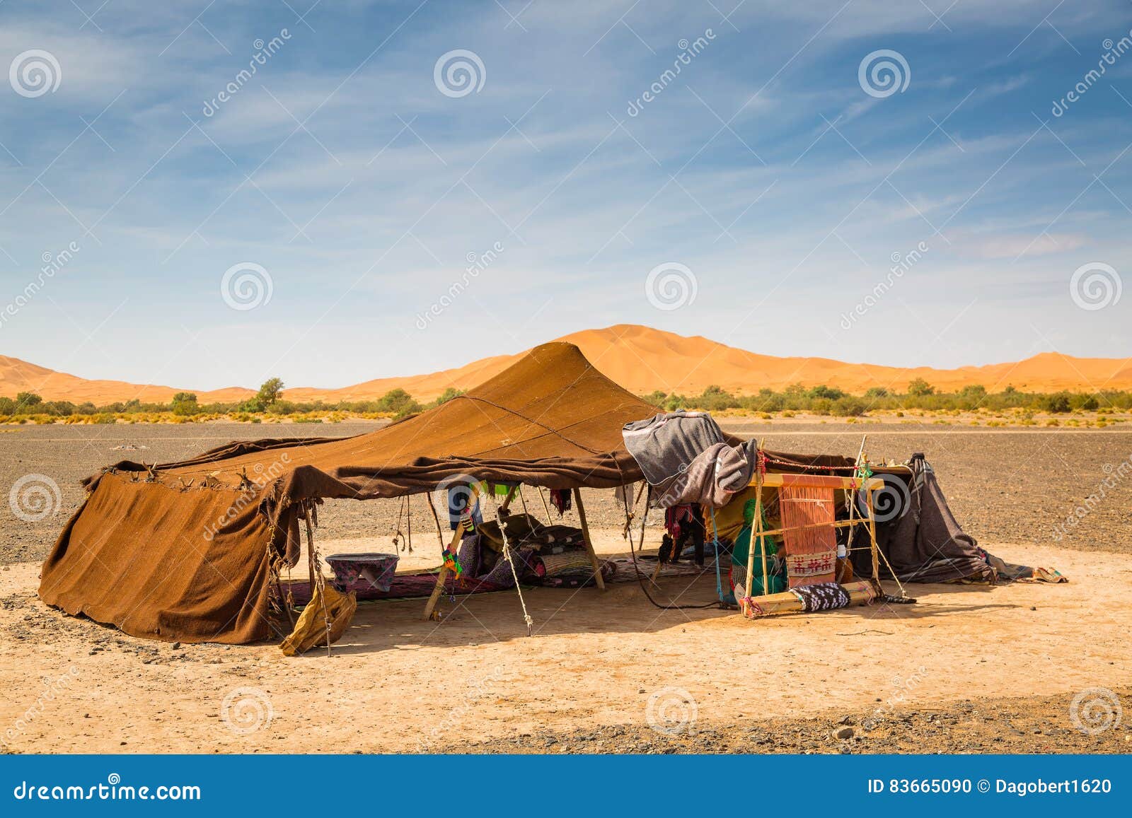 Traditional Nomadic Dwelling Place Stock Photo - Image of texture ...