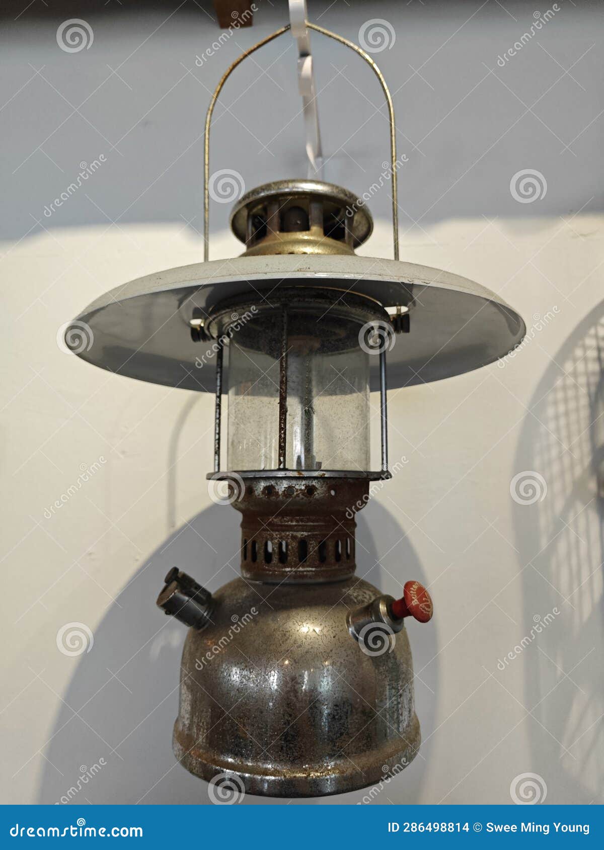 Traditional Old Gasoline Pressure Lamp Stock Photo - Image of portable ...
