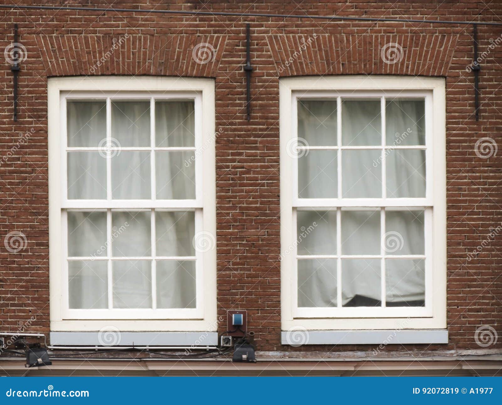 Traditional old windows stock image. Image of architecture - 92072819