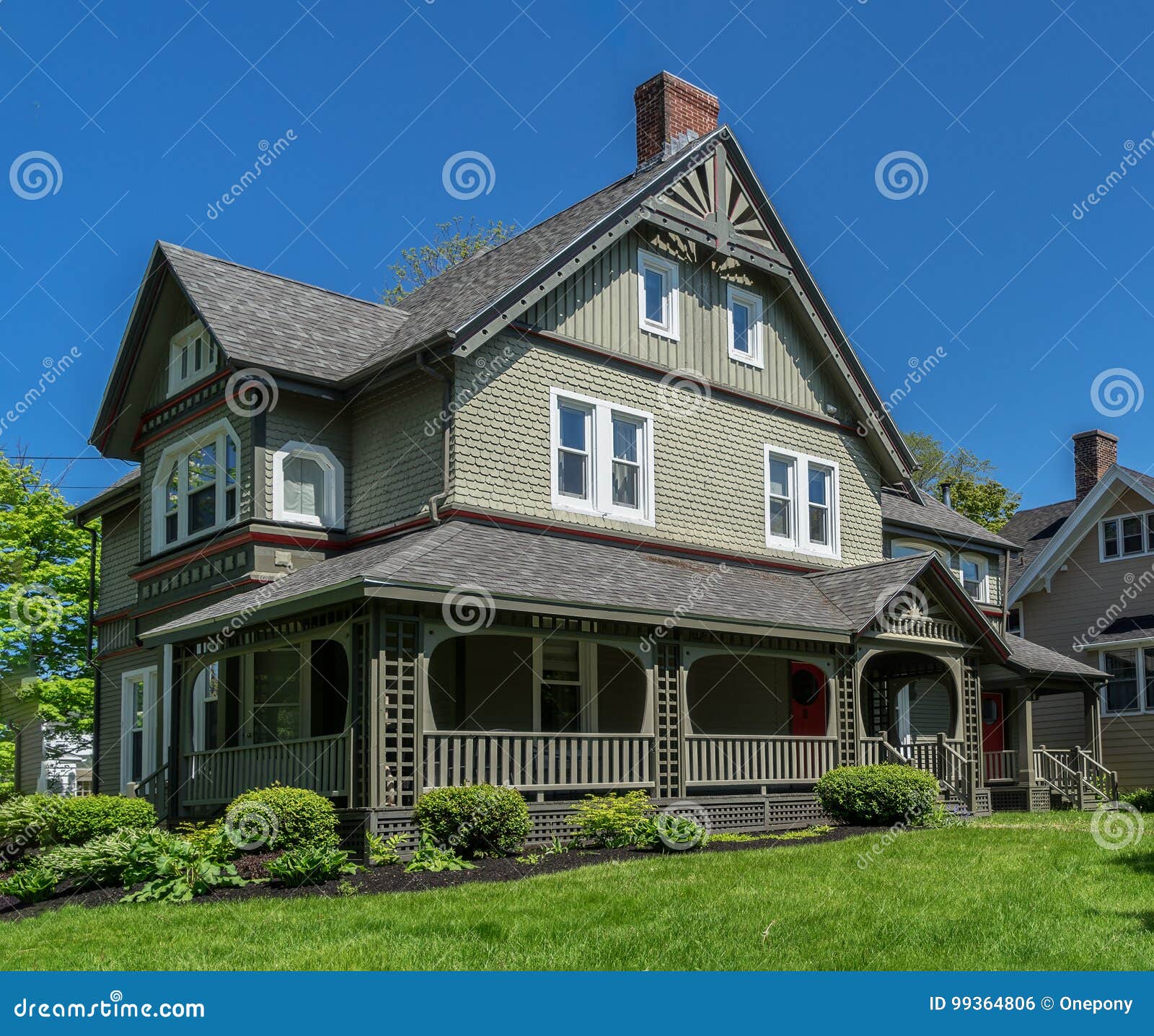 Traditional Home stock photo. Image of income, community - 99364806