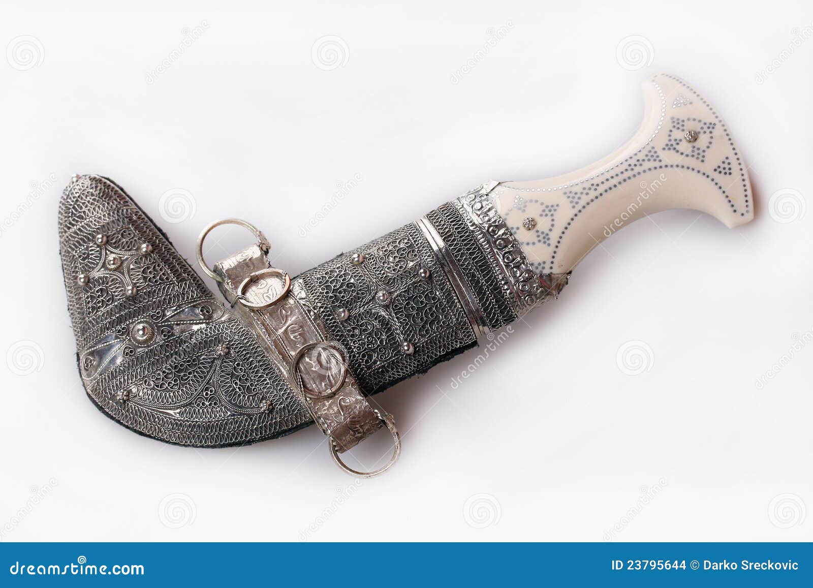 Traditional Oman dagger stock photo. Image of blade, dress - 23795644