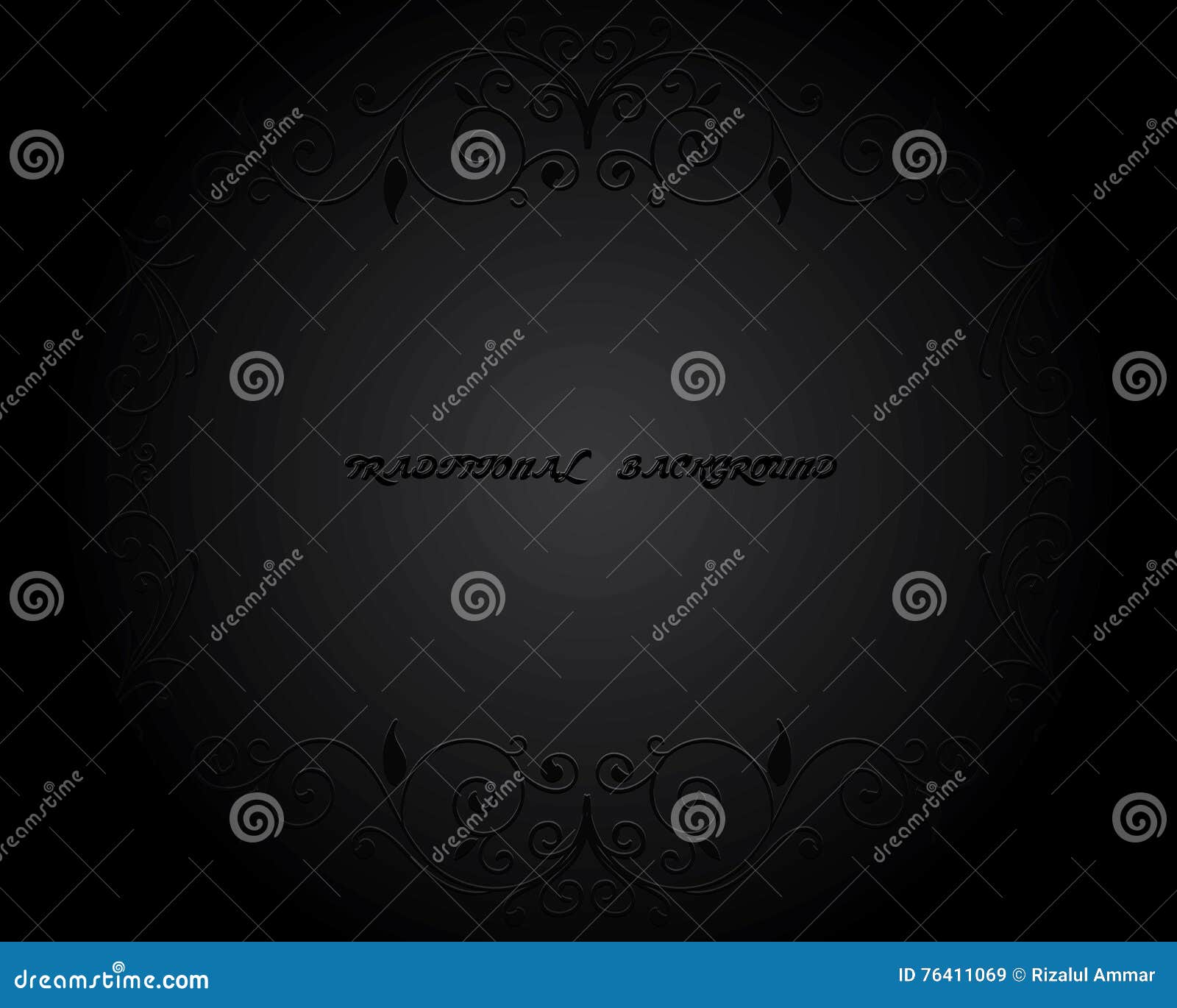 Traditional Ornament Background Stock Vector - Illustration of abstract ...