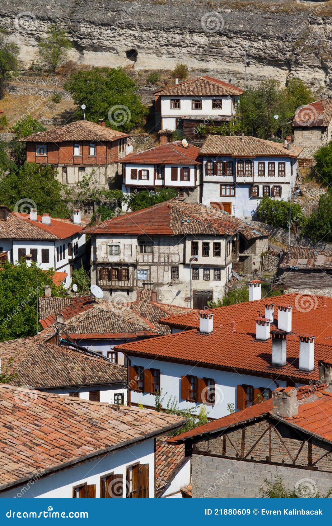 Traditional Ottoman Houses stock image. Image of holiday - 21880609