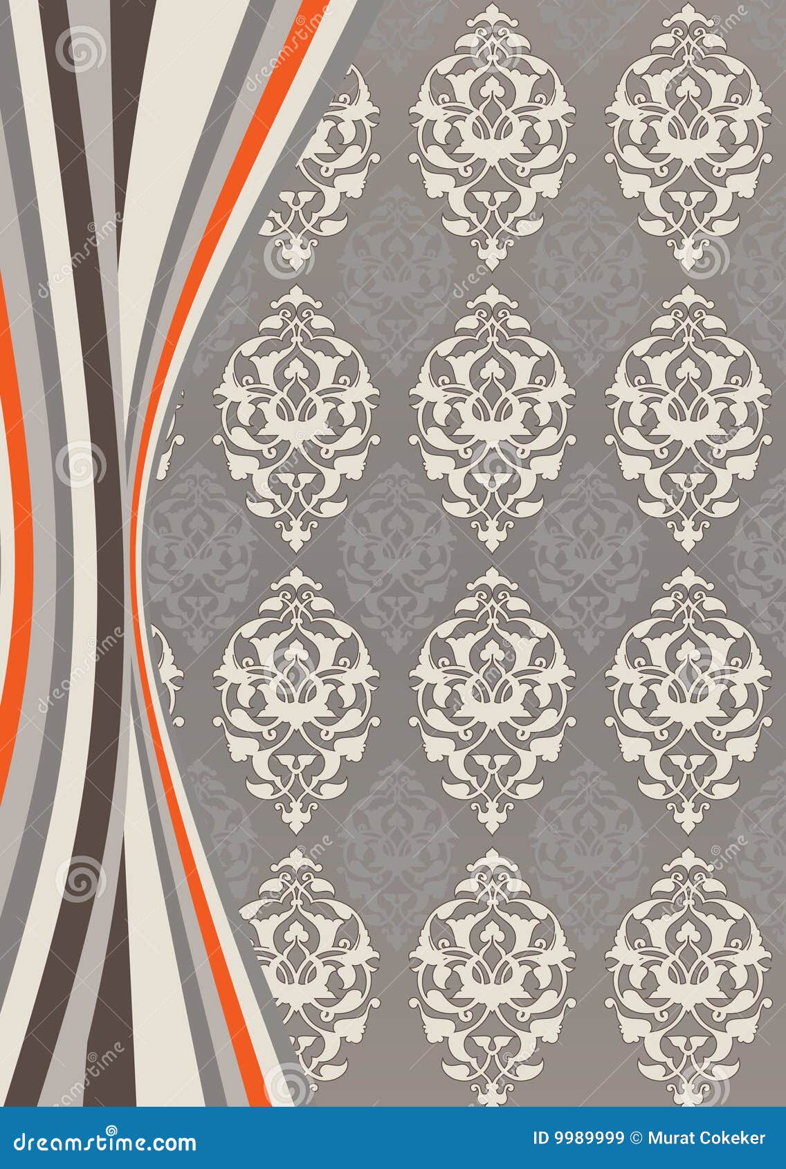 Traditional Ottoman Turkish Design Stock Vector - Illustration of ...