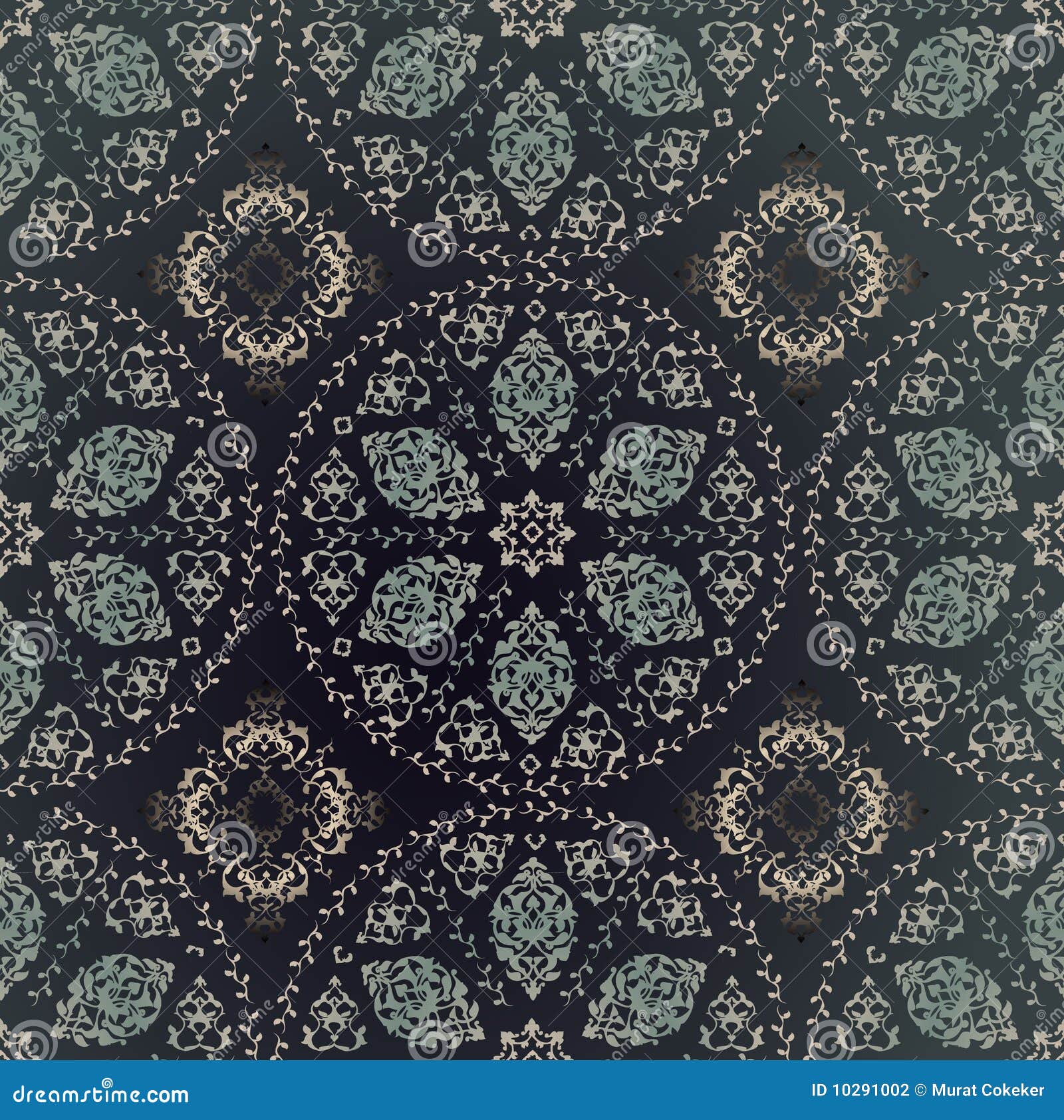 Traditional Ottoman Turkish Seamless Design Stock Vector - Illustration ...