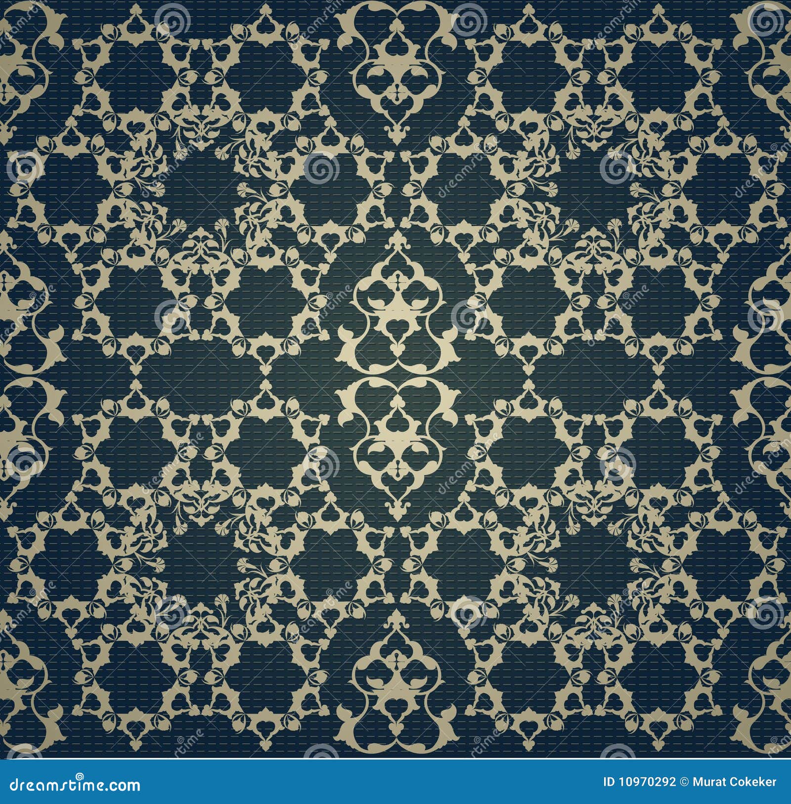 Traditional Ottoman Turkish Seamless Design Stock Vector - Illustration ...