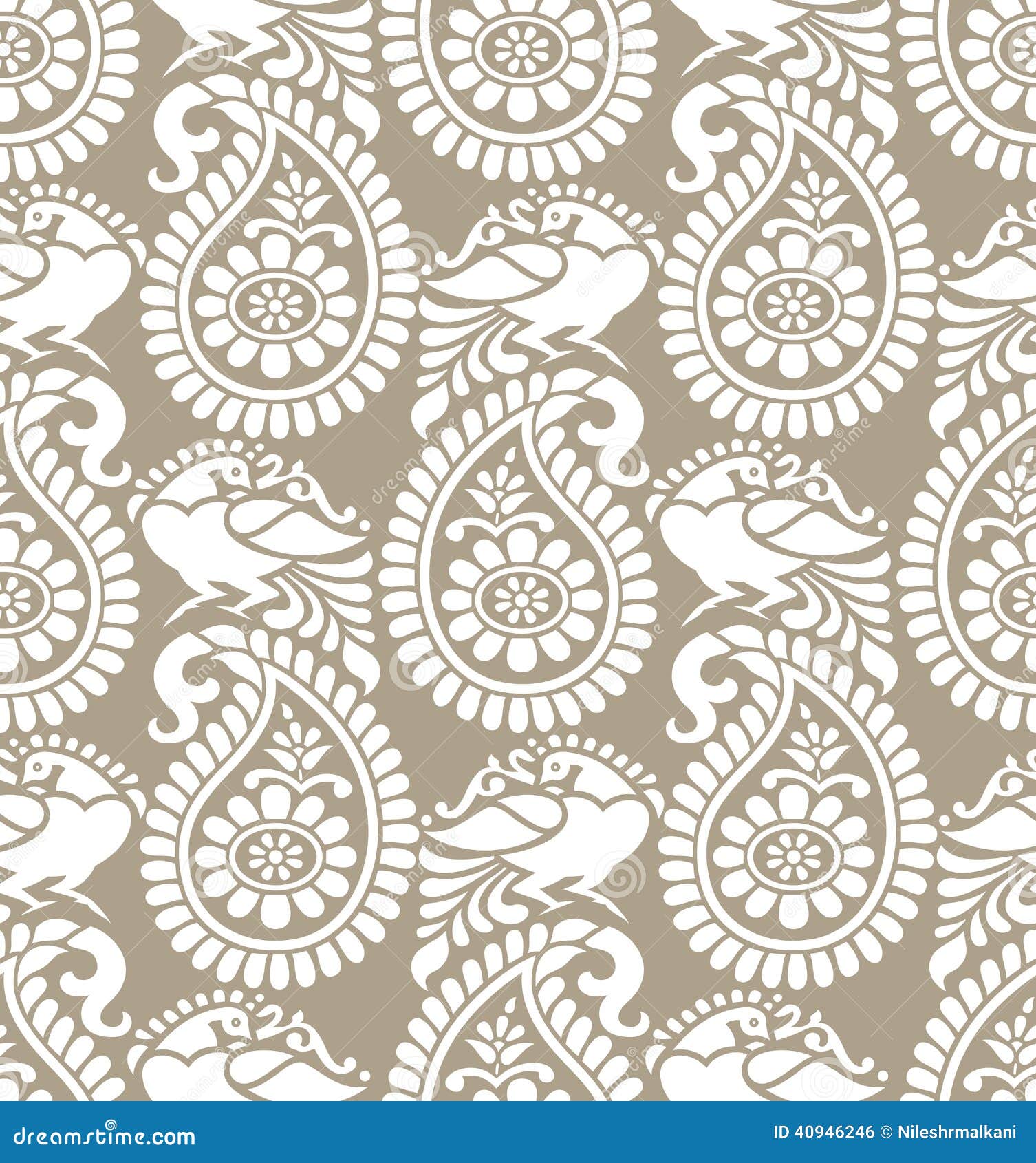Traditional Paisley Pattern Royalty-Free Stock Photography ...