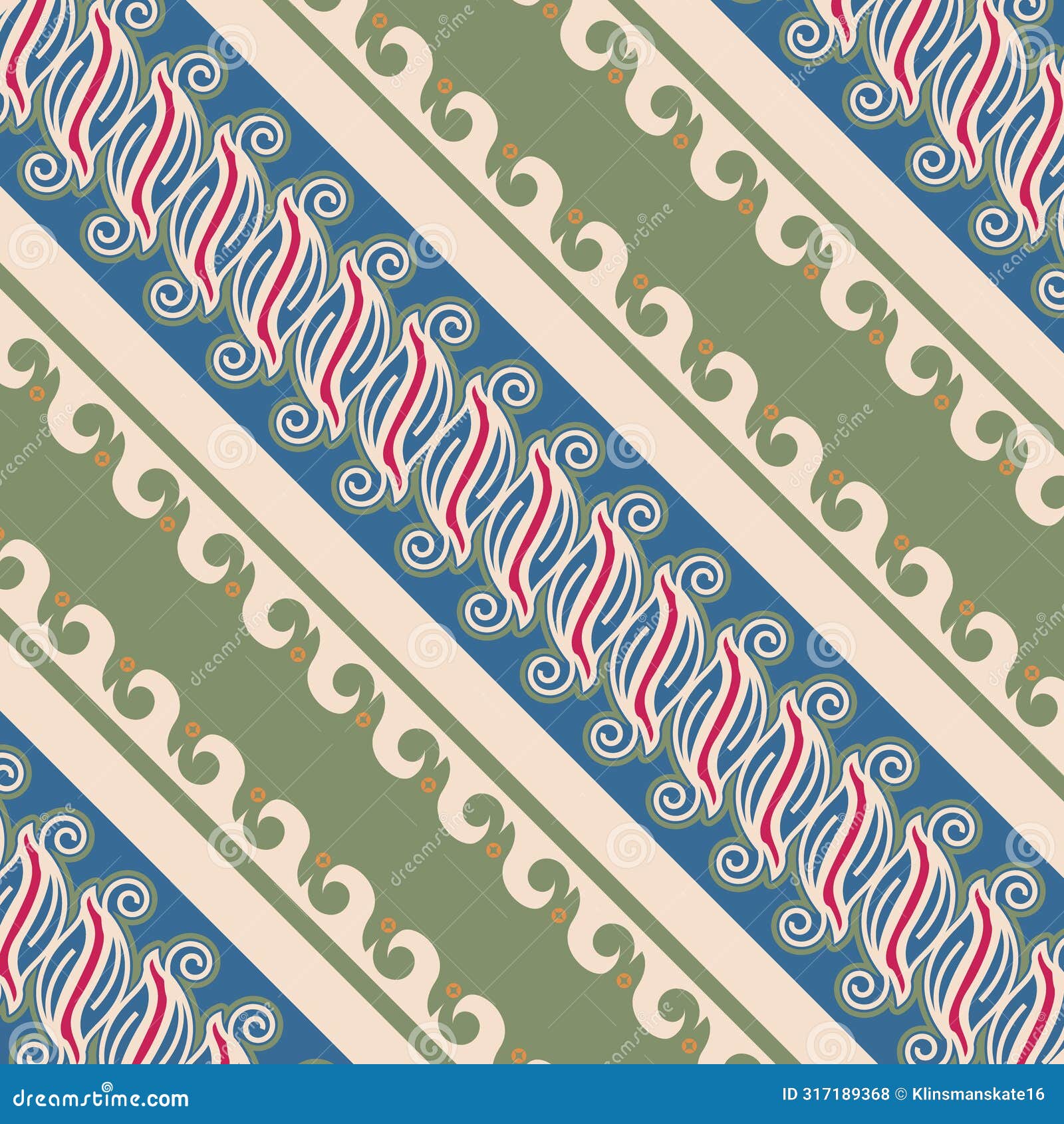 Traditional Pattern Batik Texture Indonesia Print Stock Vector ...