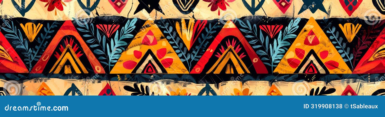Traditional Pattern of the Indigenous People of Fiji. Stock Photo ...