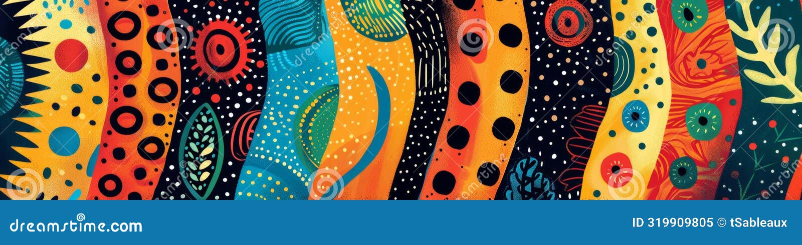 Traditional Patterns of the Indigenous People of New Caledonia. Stock ...