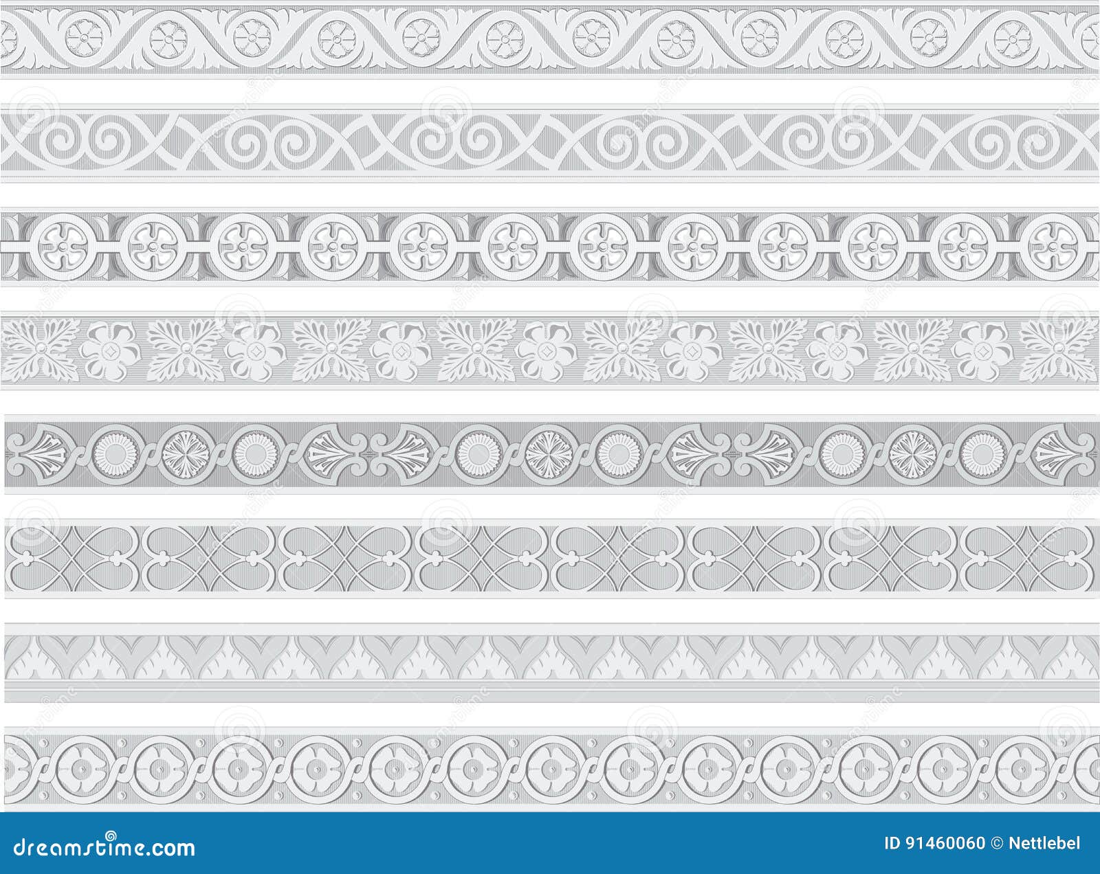 Traditional patterns stock vector. Illustration of colors - 91460060