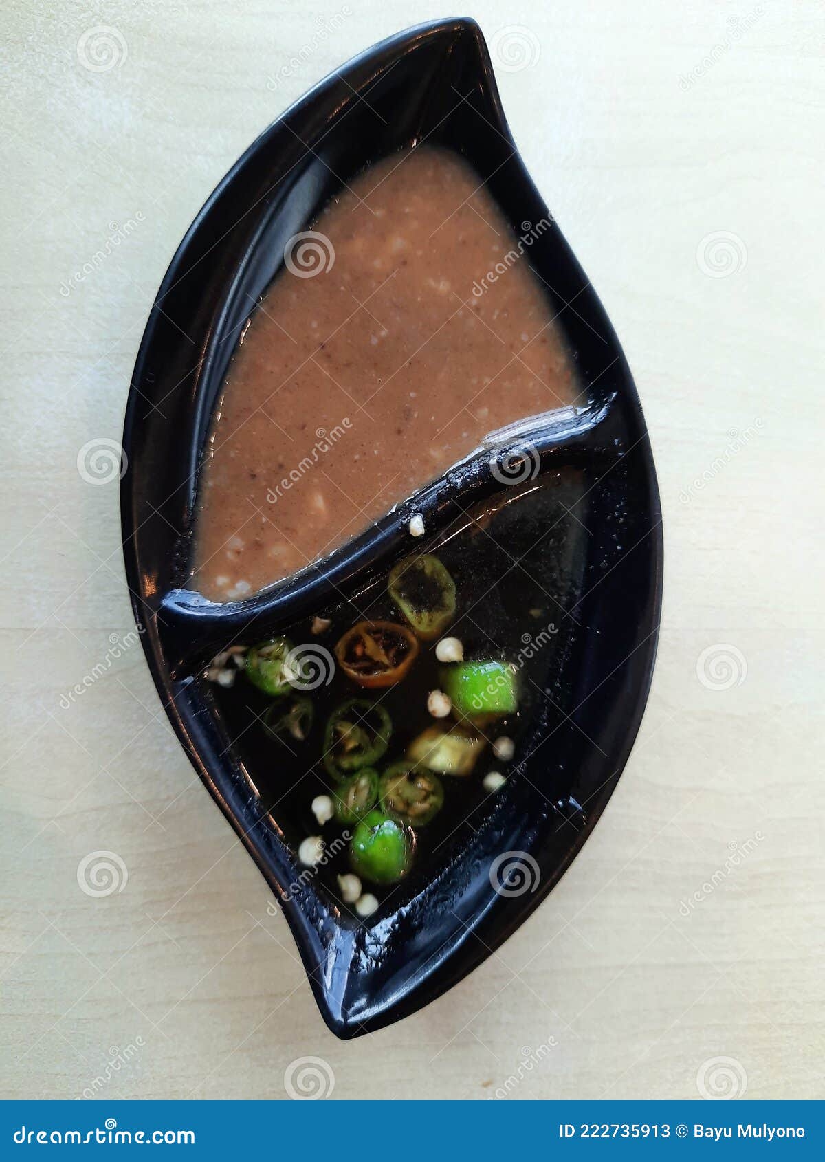 Traditional Peanut Sauce and Soy Sauce from Java, Indonesia. Stock ...