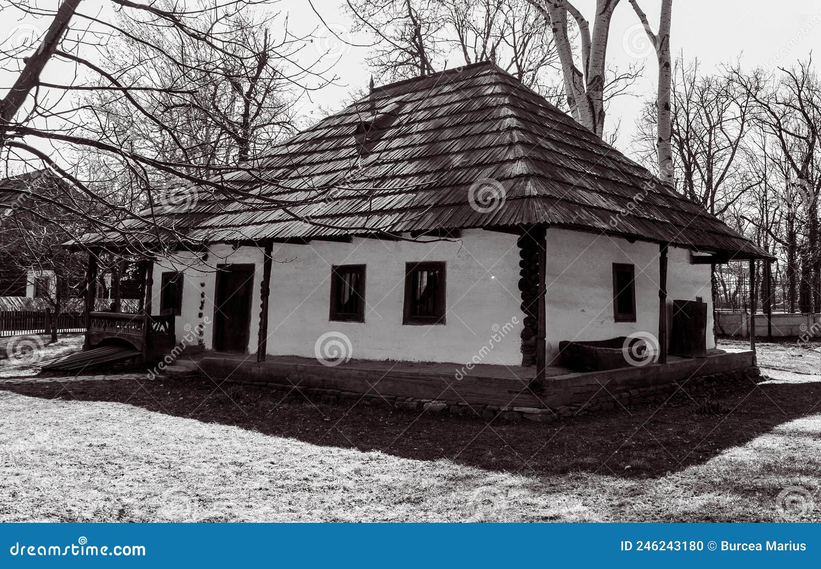 Traditional peasant house stock photo. Image of countryside - 246243180