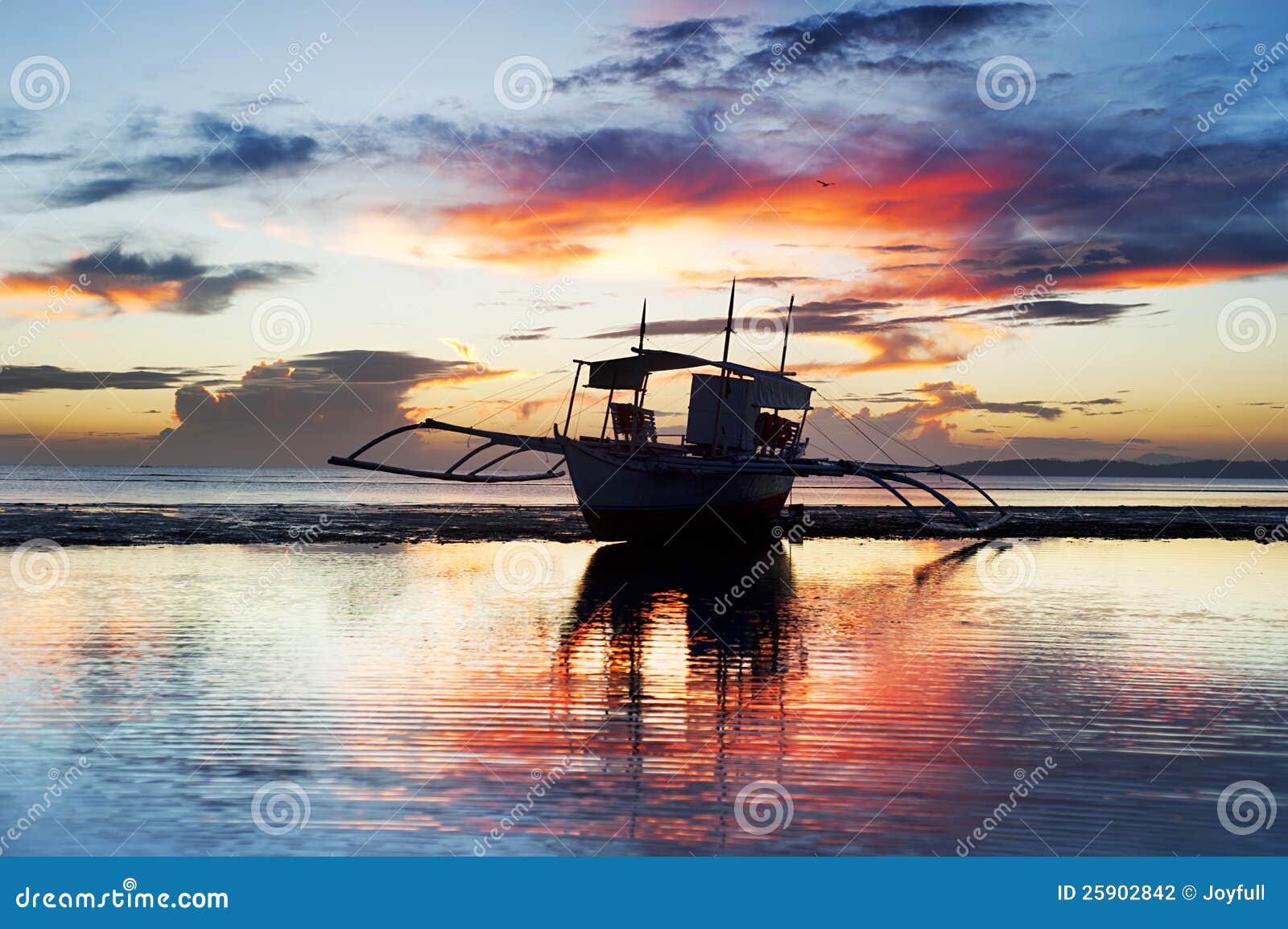 Traditional Philippines Boat Stock Photo - Image of asia, bangka: 25902842