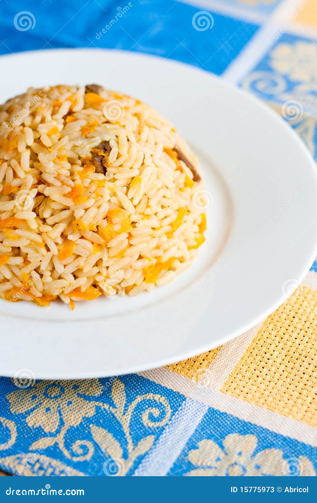 Traditional pilaf stock image. Image of delicious, caucasian - 15775973