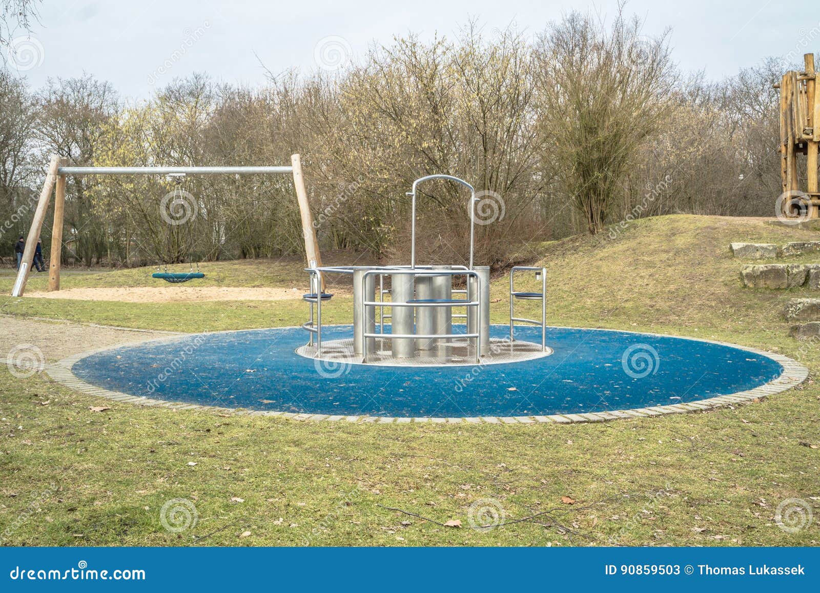 Traditional Playground in a Town Stock Image - Image of beautiful ...