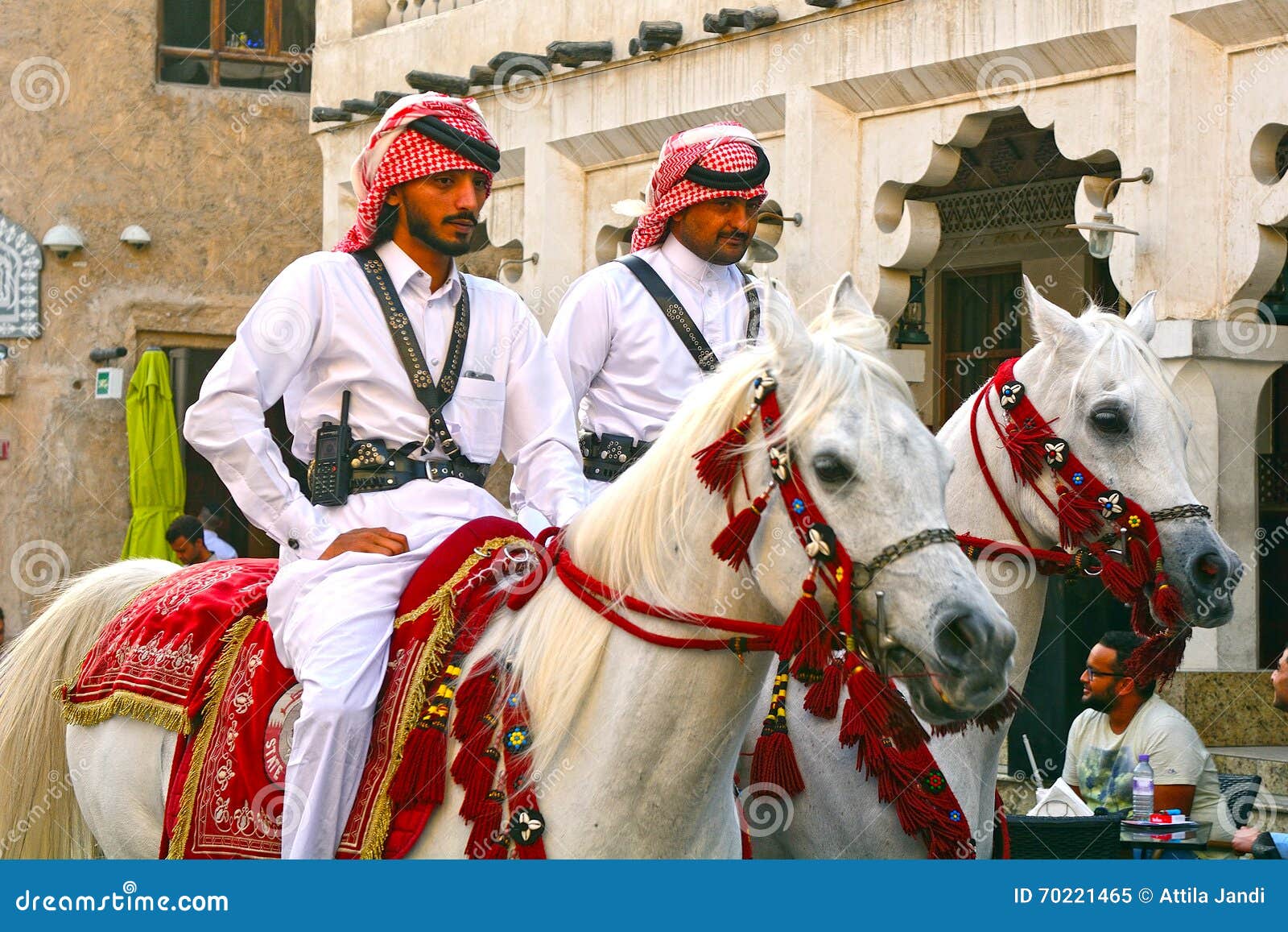 Traditional Police, Doha, Qatar Editorial Image - Image of policeman ...