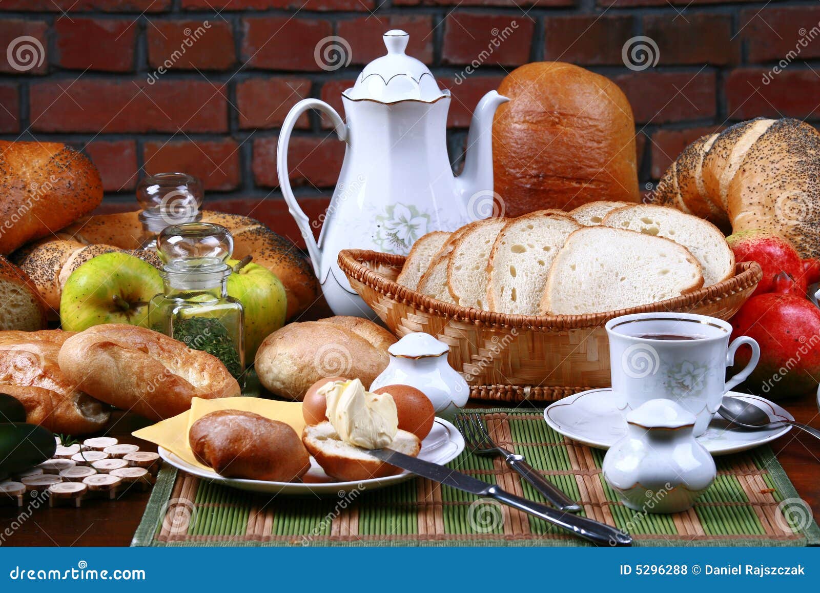 Traditional Polish Breakfast Stock Photo - Image of bread, diet: 5296288