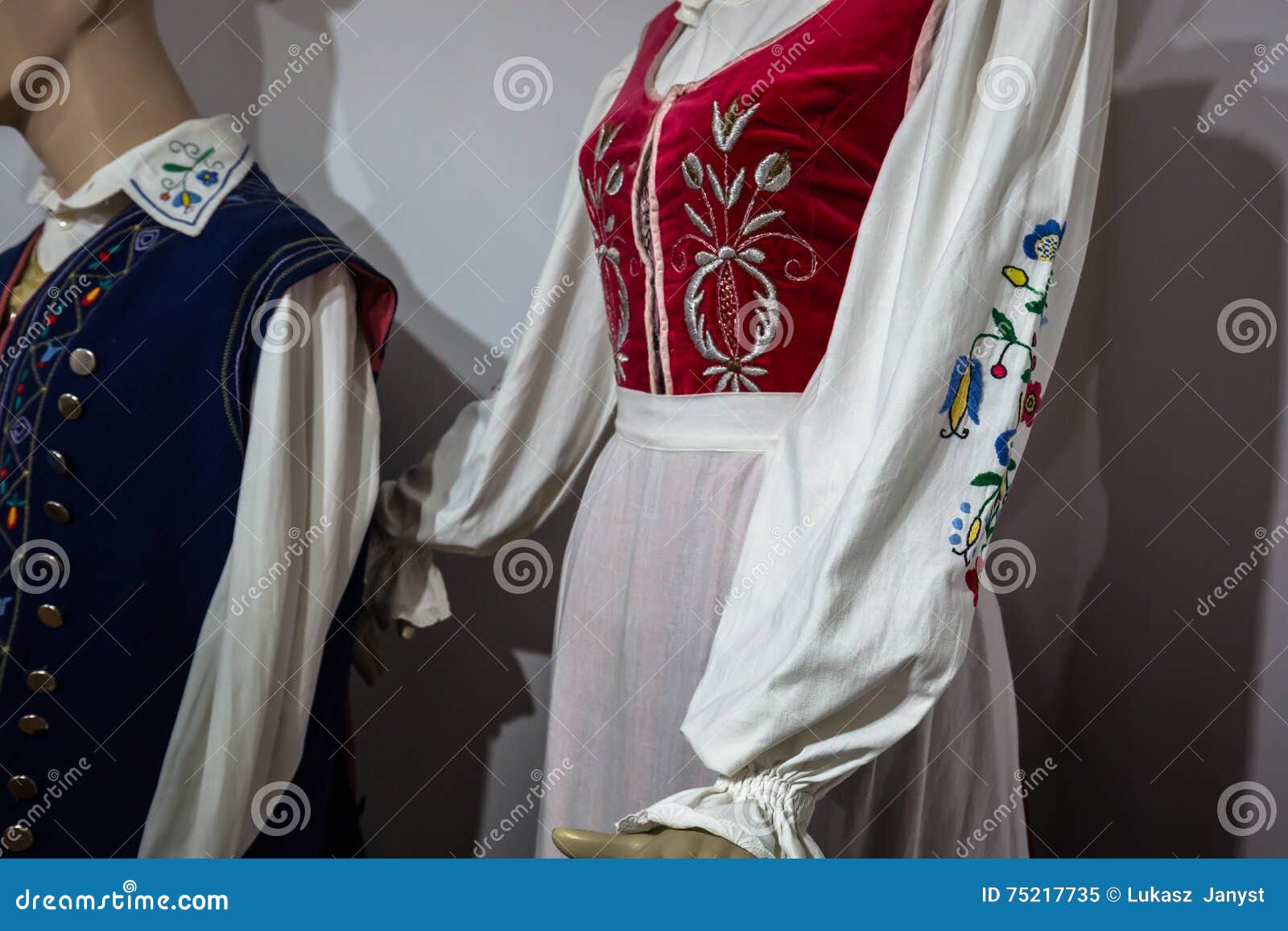 Traditional Polish Costume stock image. Image of polish - 75217735
