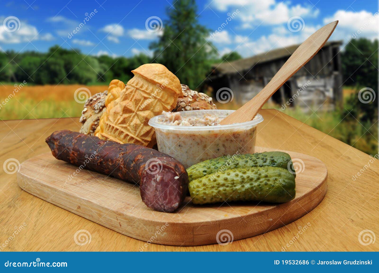 Traditional Polish food stock photo. Image of baked, diet - 19532686