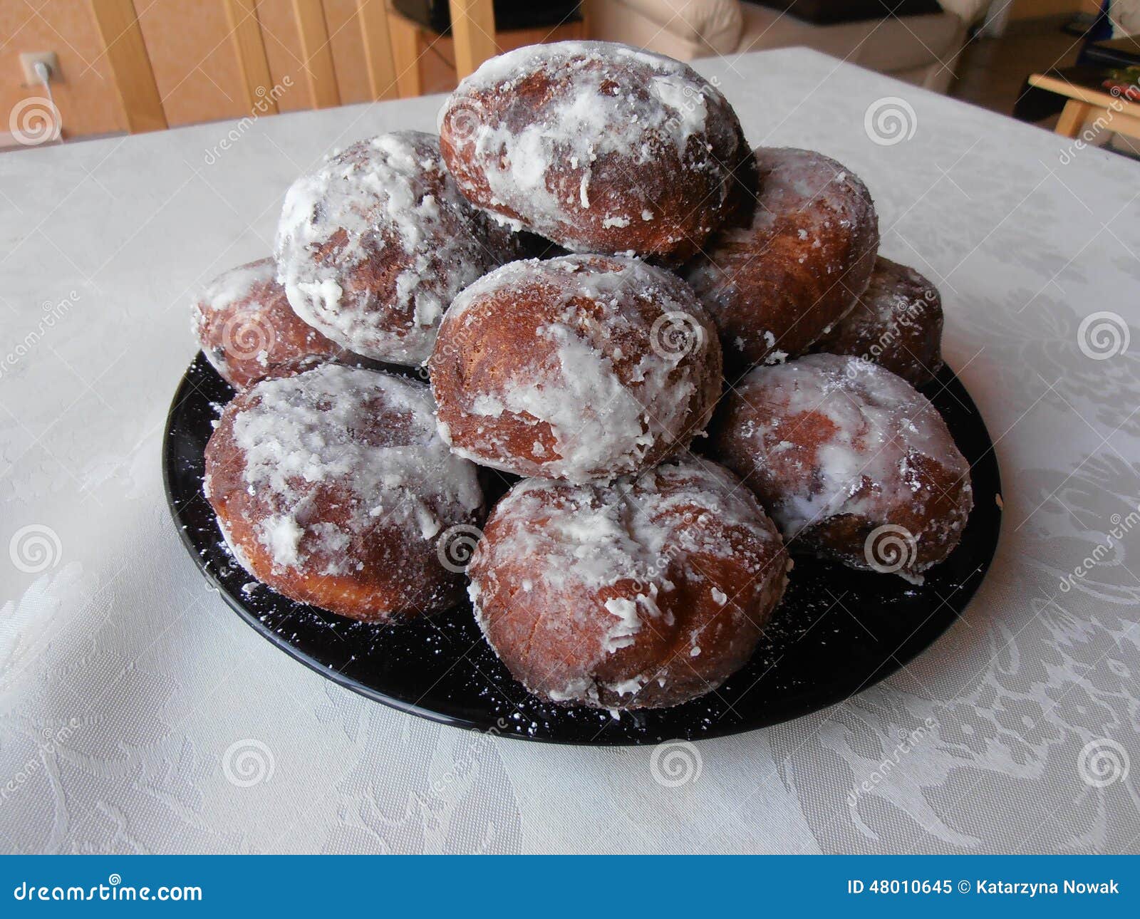 Traditional polish pastry stock image. Image of sugar - 48010645