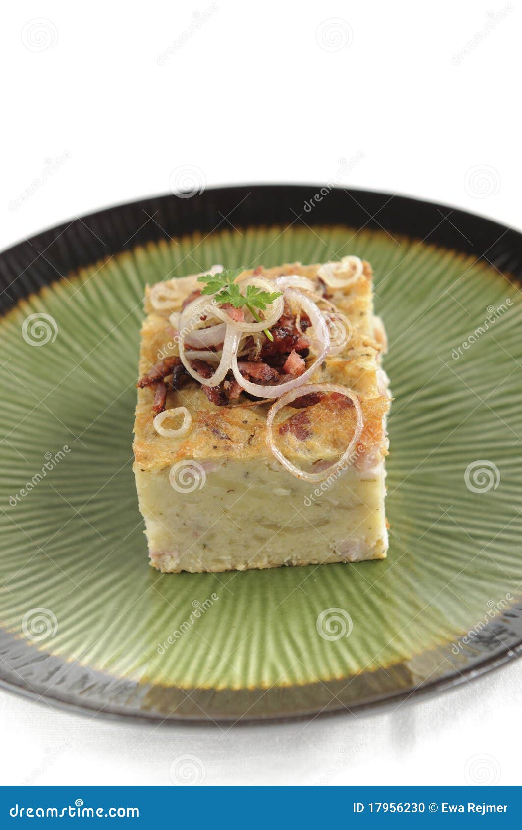 Traditional Polish Potato Babka Stock Photo - Image of potato, food ...