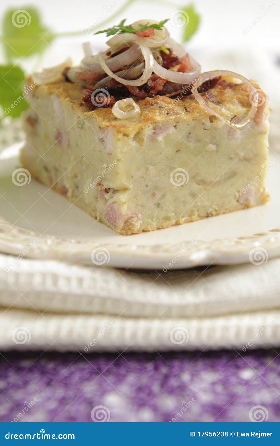 Traditional Polish Potato Babka Stock Photo - Image of eastern, babka ...