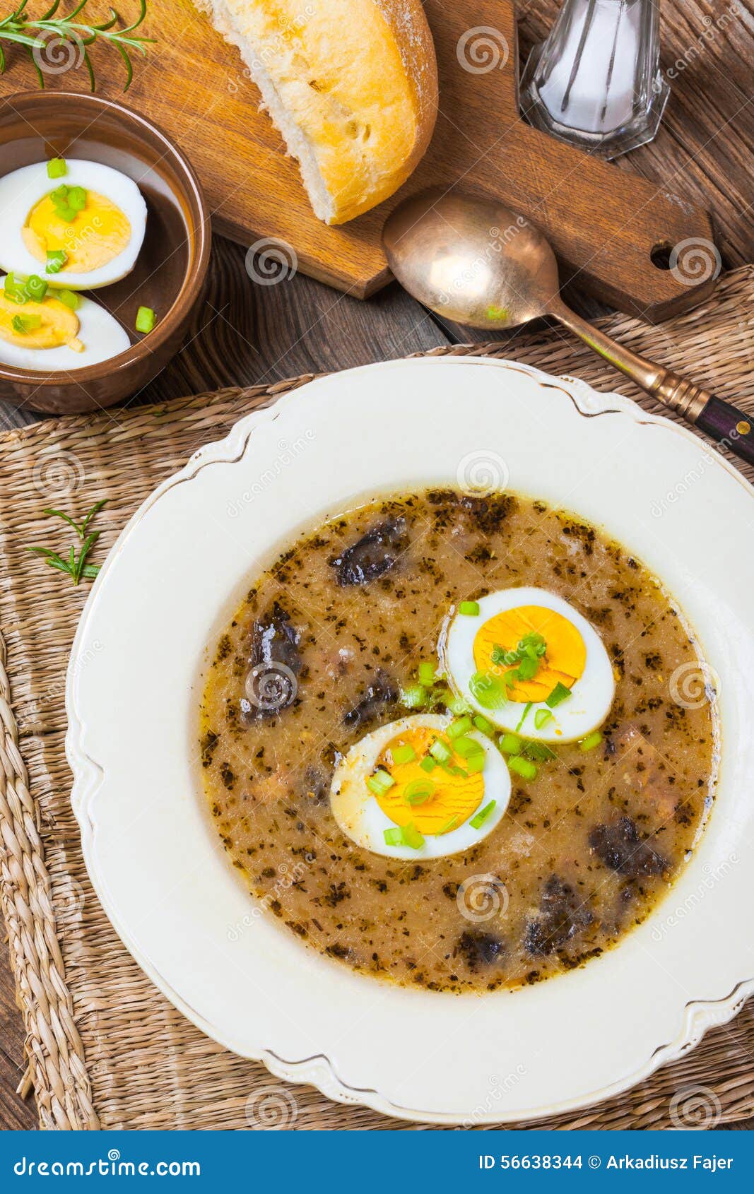 Traditional Polish soup. stock photo. Image of diet, lunch - 56638344