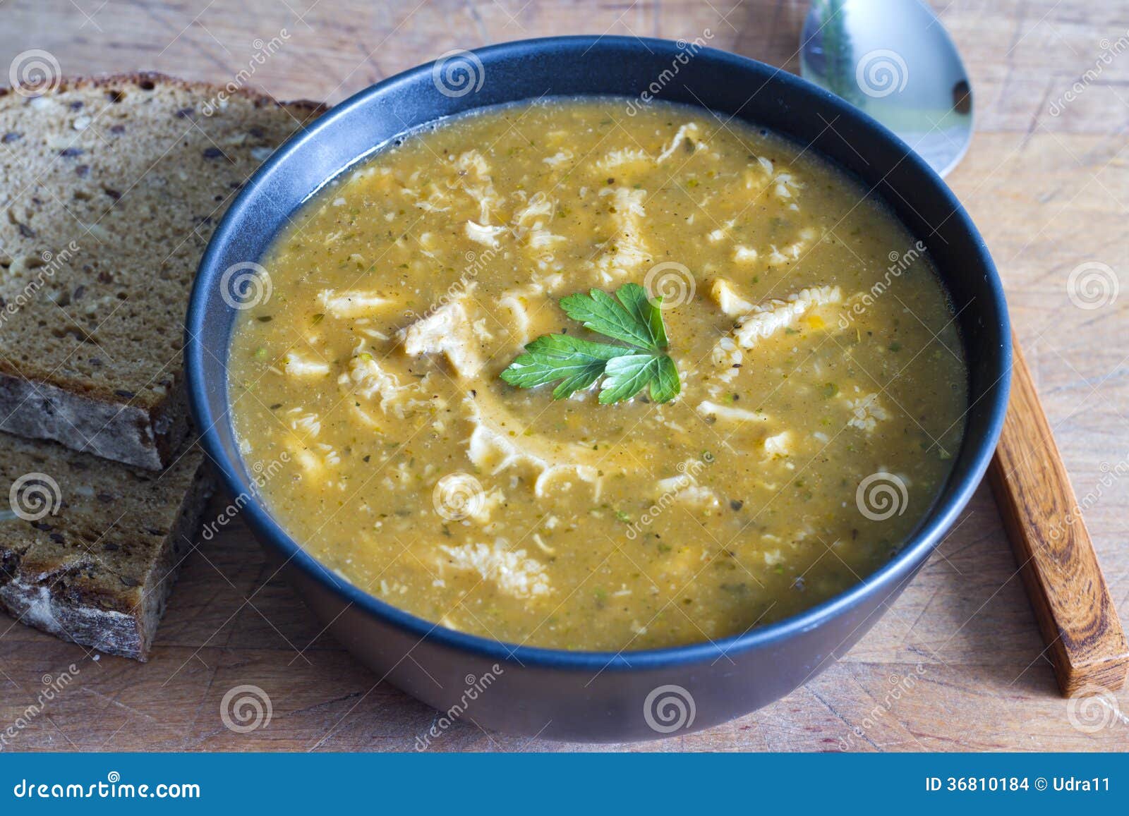 Traditional Polish Tripe Soup Flaki Stock Photo - Image of pepper ...
