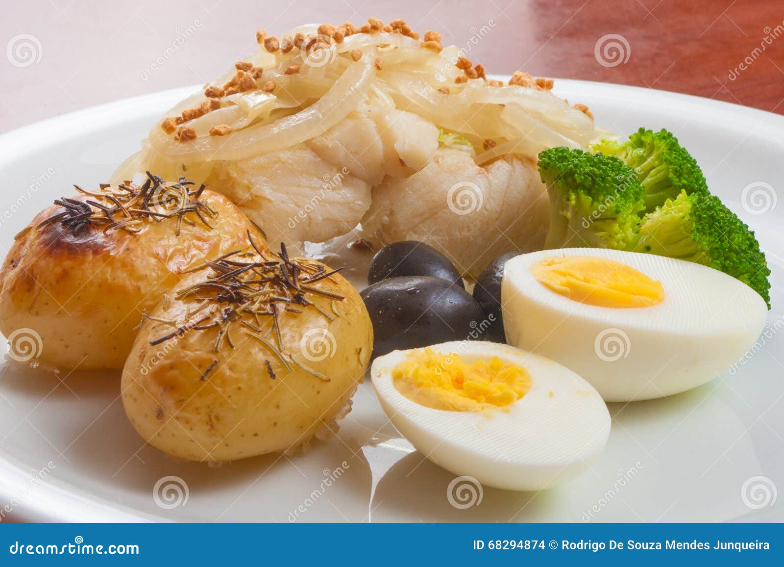 Traditional Portuguese Cod stock photo. Image of portuguese - 68294874