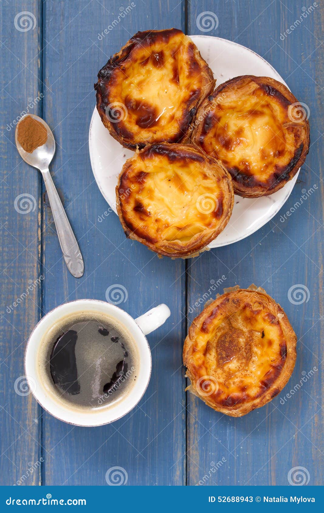 Traditional Portuguese Cookies Stock Image - Image of break, custard ...
