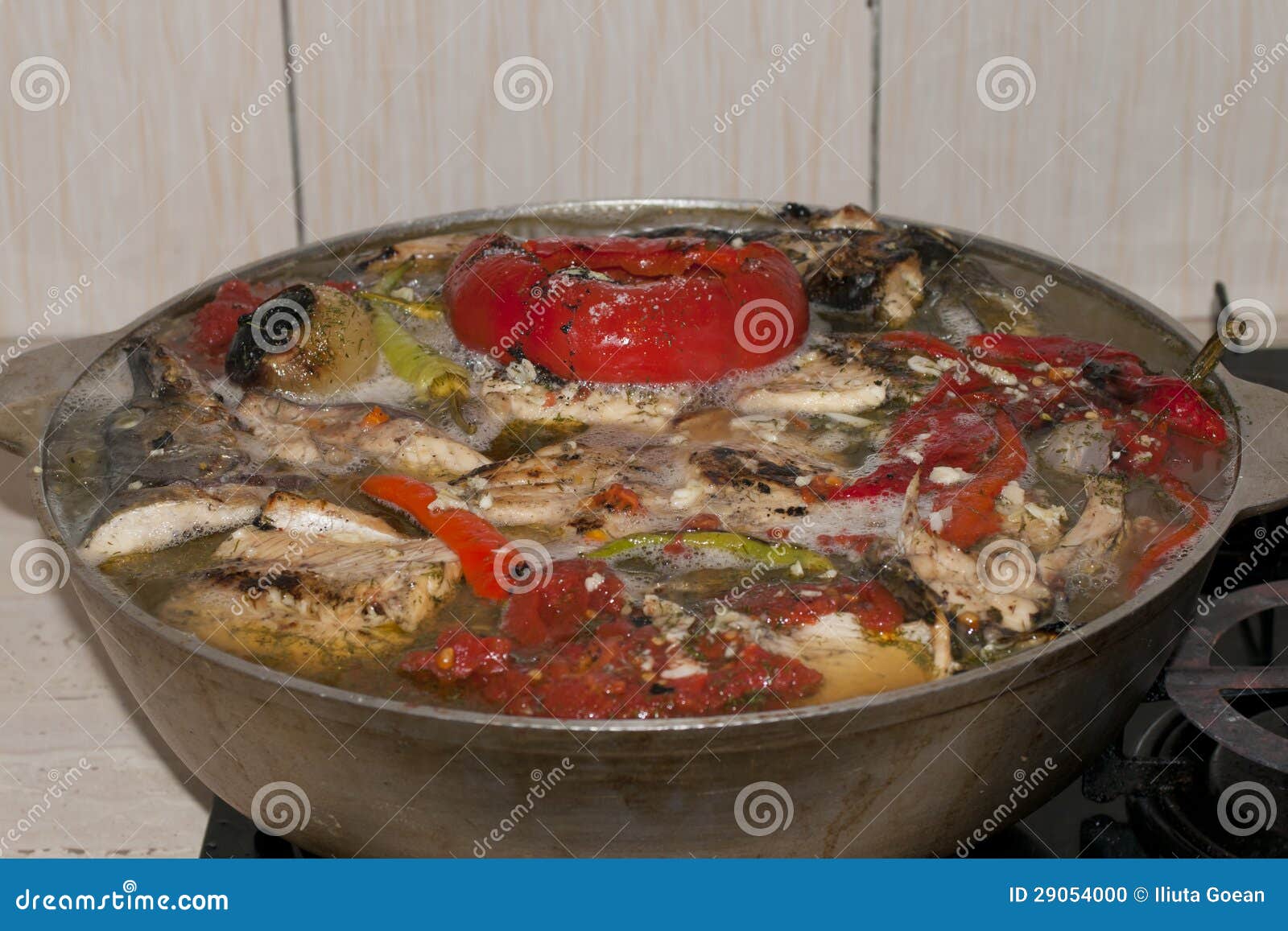 Traditional pot stock photo. Image of cooking, food, fish - 29054000