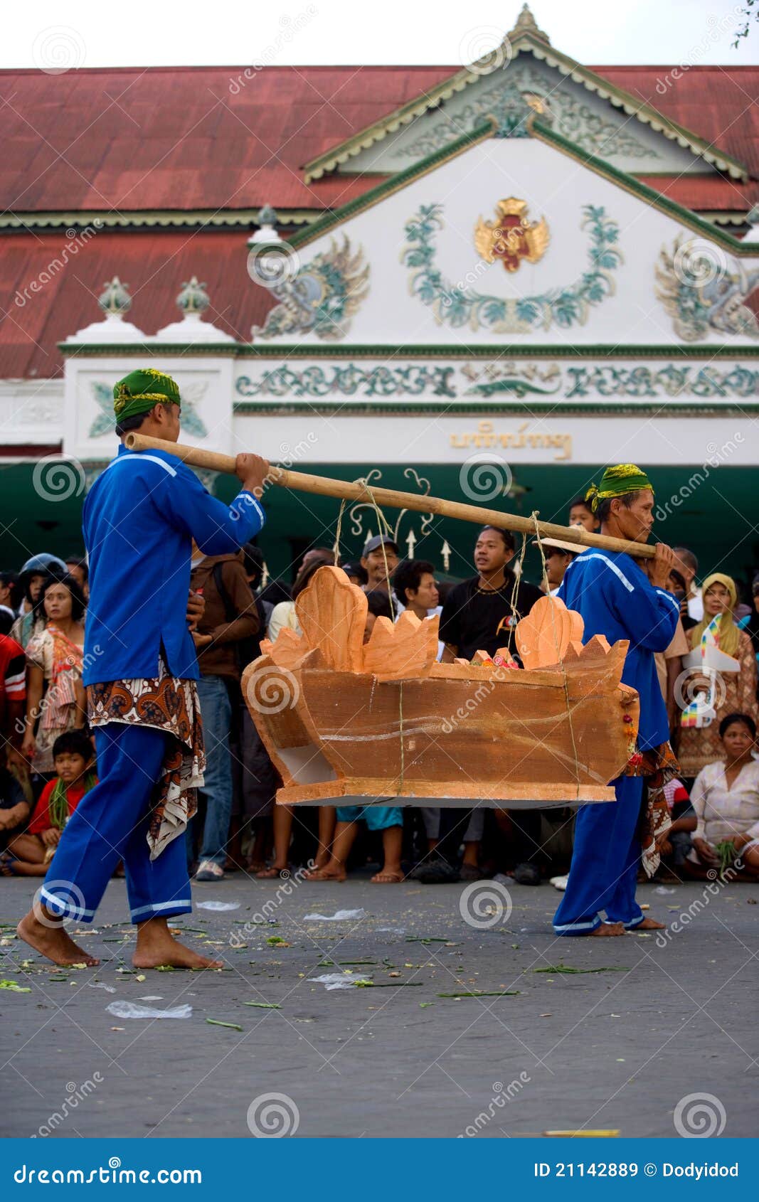 Traditional Procession from Banjar Harjo Village Editorial Stock Image ...