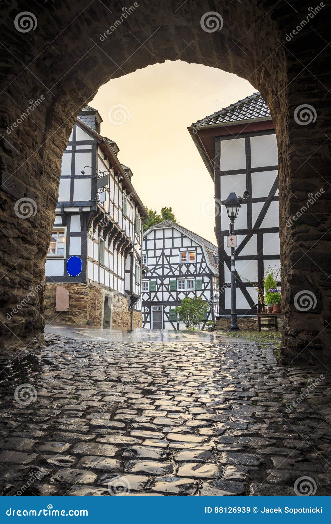 Traditional Prussian Wall in Architecture in Germany Stock Image ...