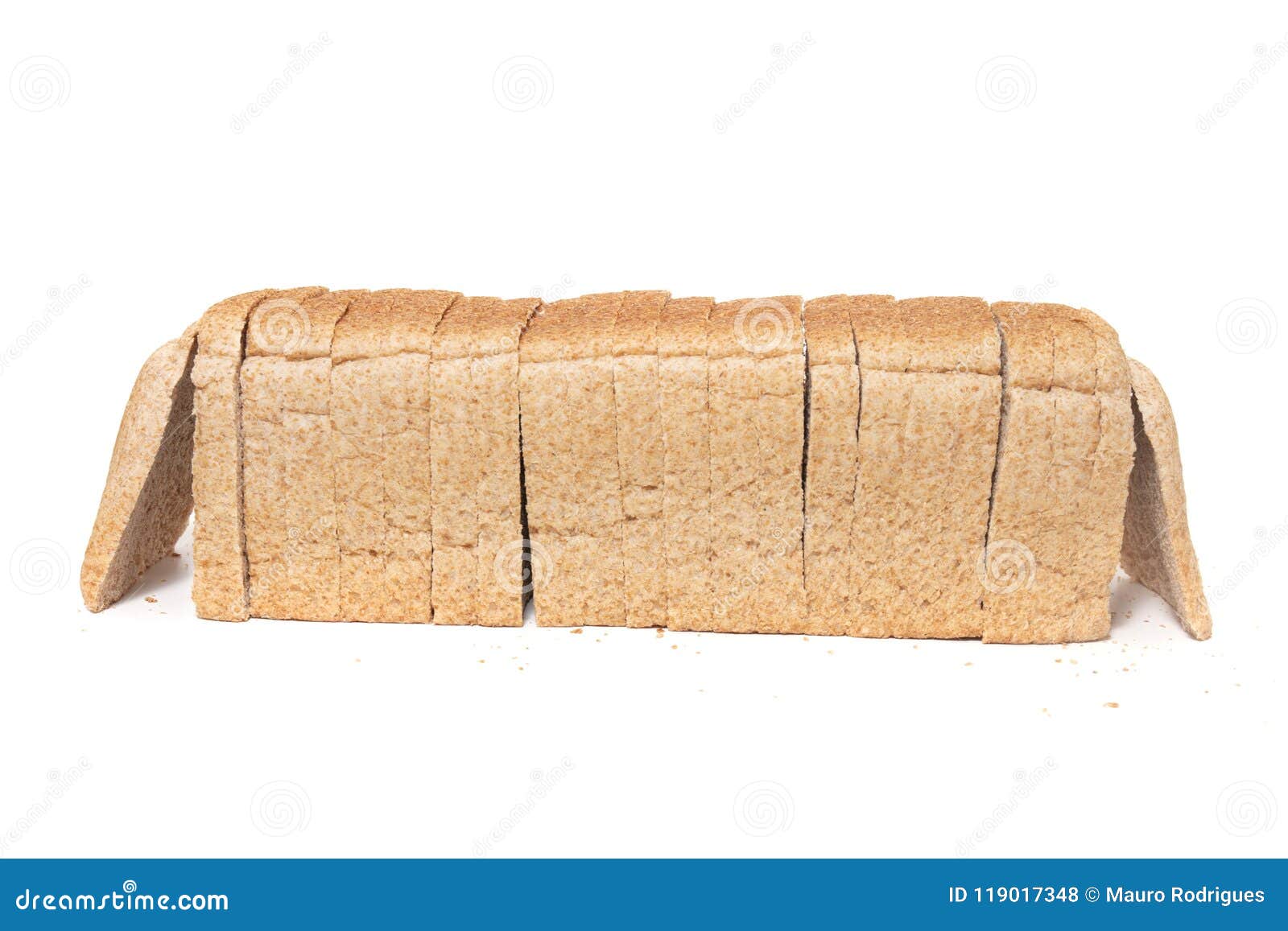 Rectangular loaf of bread stock photo. Image of brown - 119017348