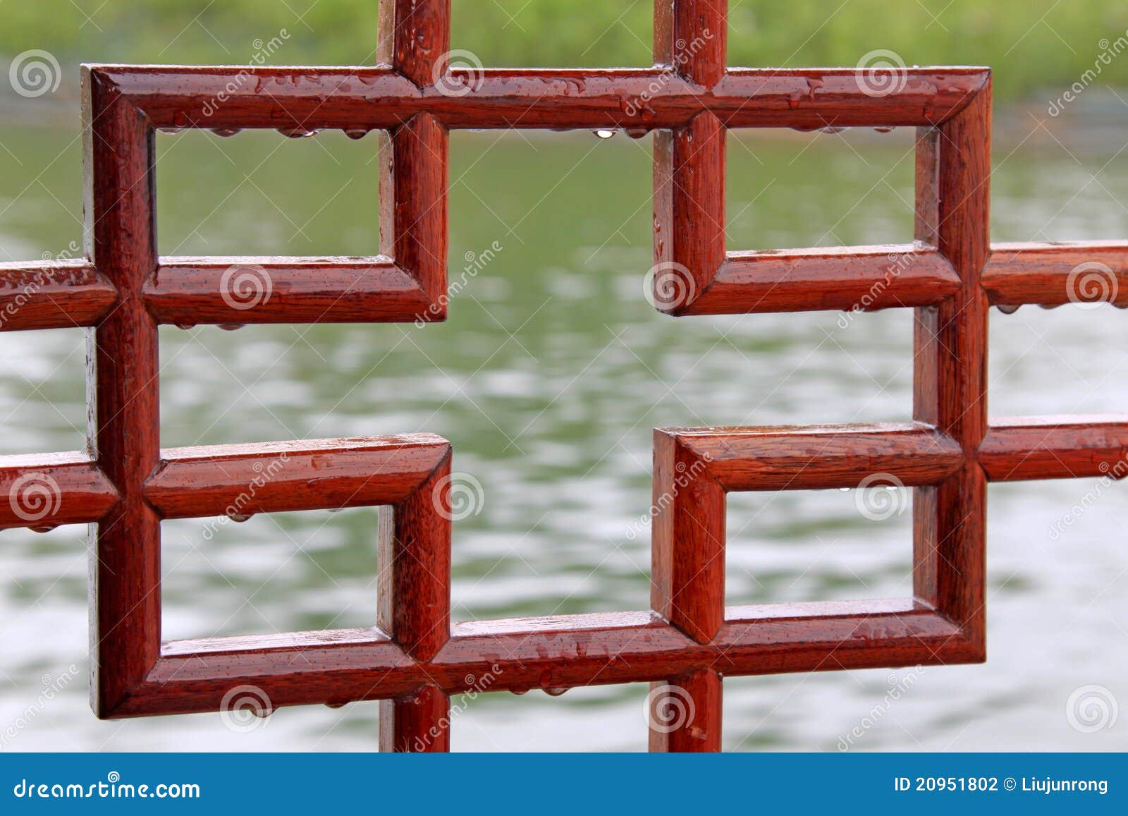 Traditional red wood pane stock photo. Image of folk - 20951802